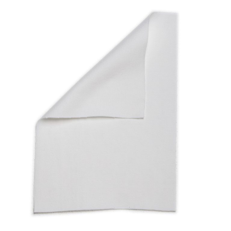 Rib 1×1 – Off White | Cotton Loop Back